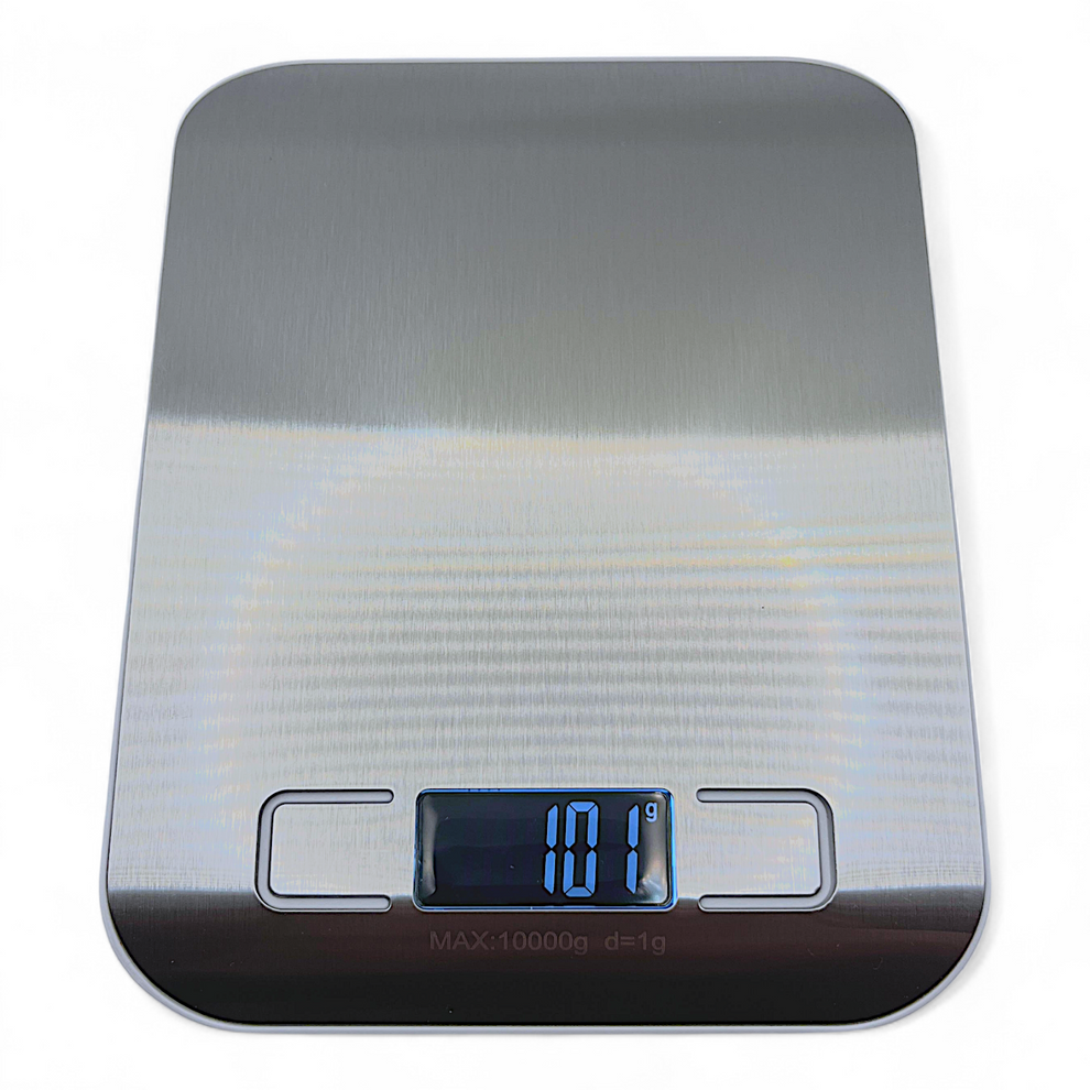 Stainless Steel Rechargeable USB Kitchen Scale - Happy Cultures