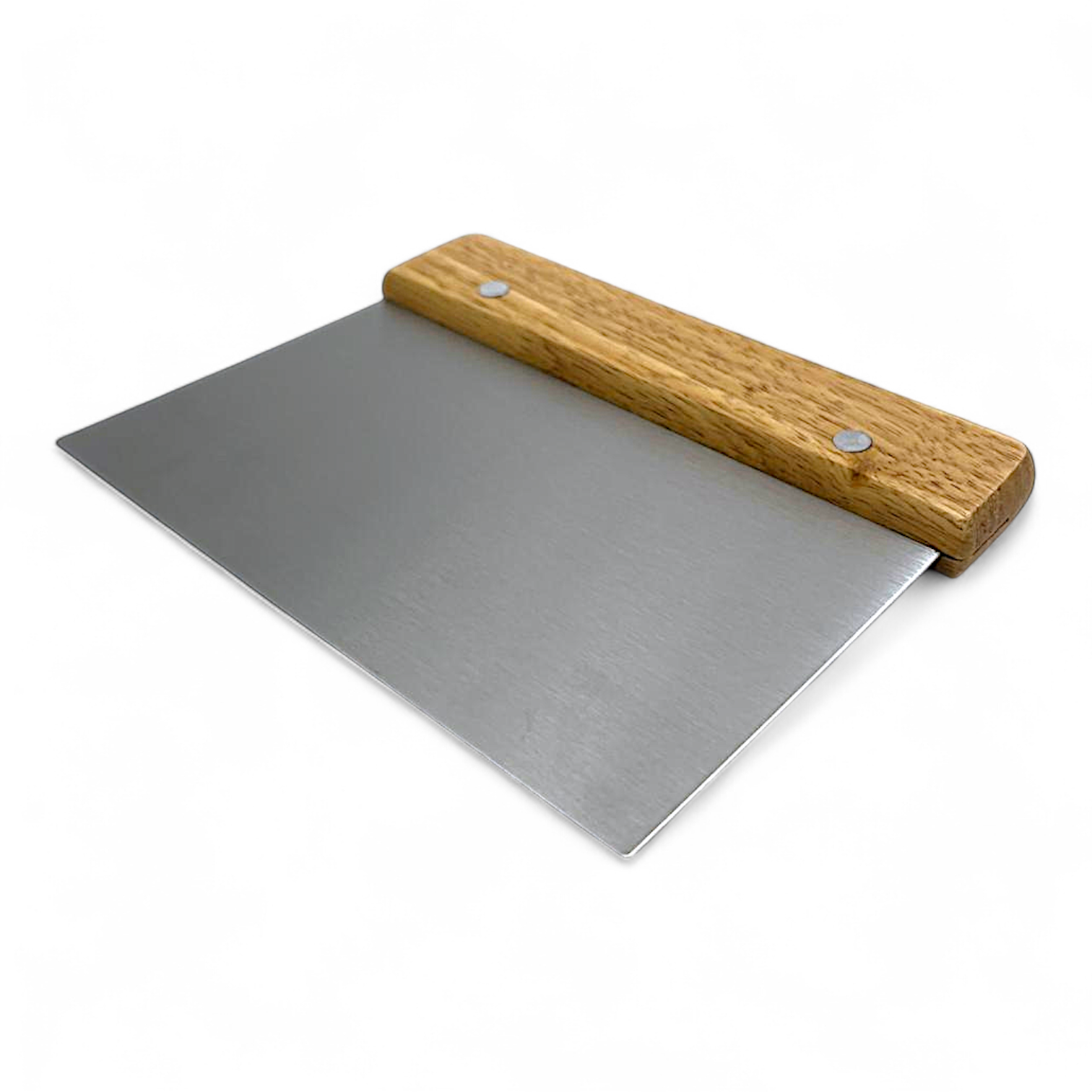Stainless Steel Bench Scraper with Wooden Handle – Happy Cultures
